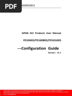 HSGQ Epon-Olt Web User Manual | PDF | Command Line Interface | Network Architecture