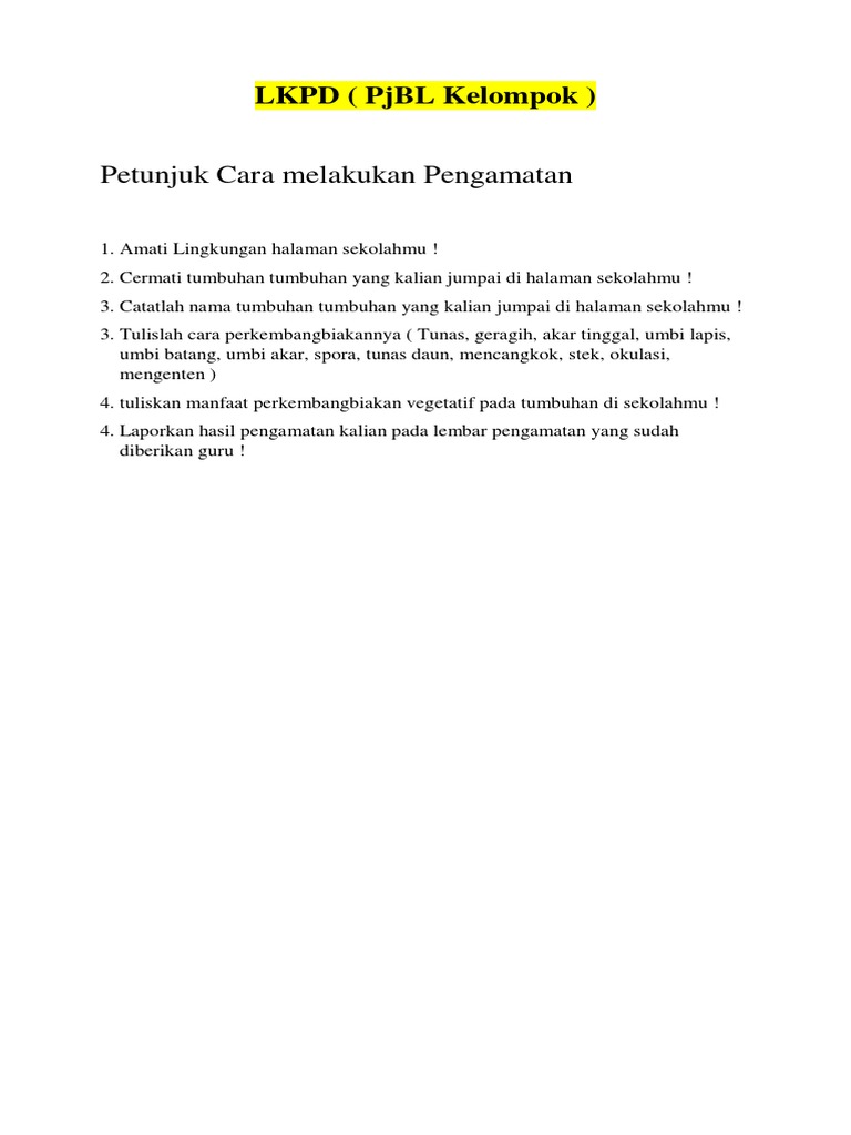 4 LKPD PJBL UKIN | PDF