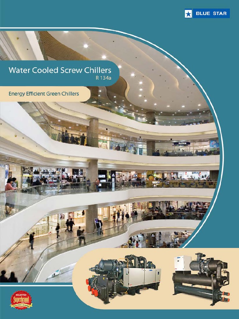 Water Cooled Screw Chillers MANUAL PDF | PDF
