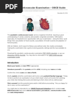 OSCE Checklist Spine Examination | PDF