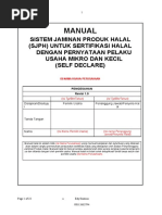 Kriteria Sistem Jaminan Produk Halal (SJPH) | PDF