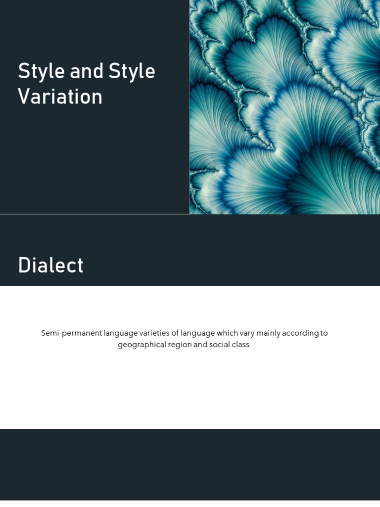 Understanding Dialect and Register Variations | PDF | Strike Action ...