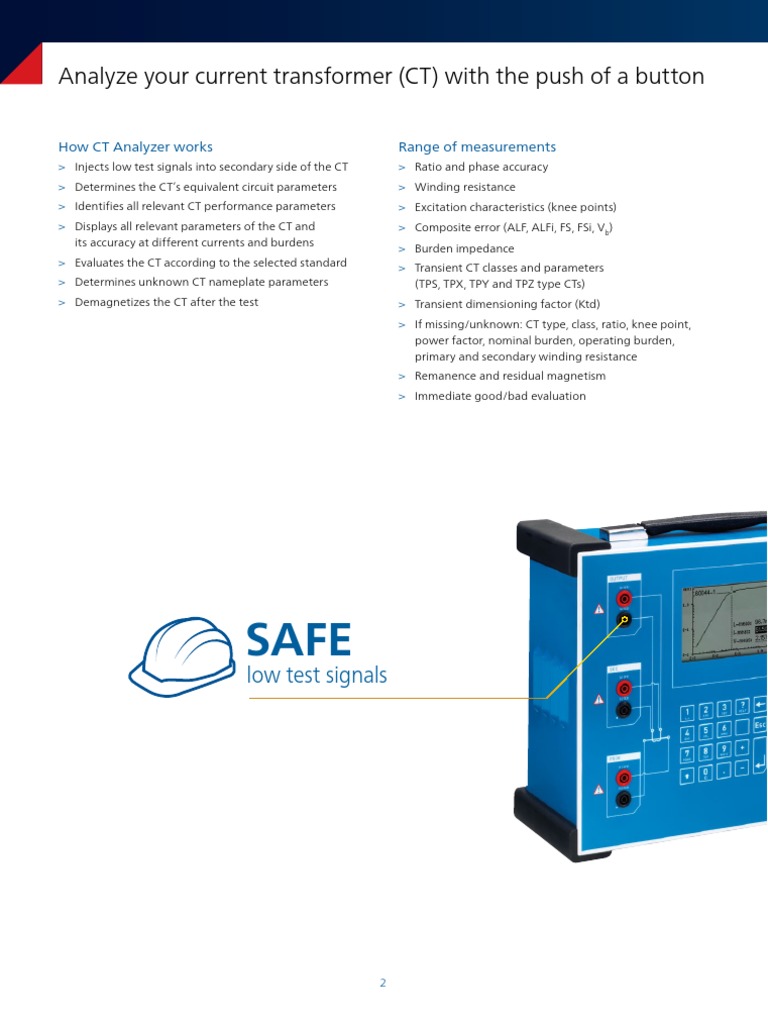 CT Analyzer: Quick Performance Evaluation | PDF