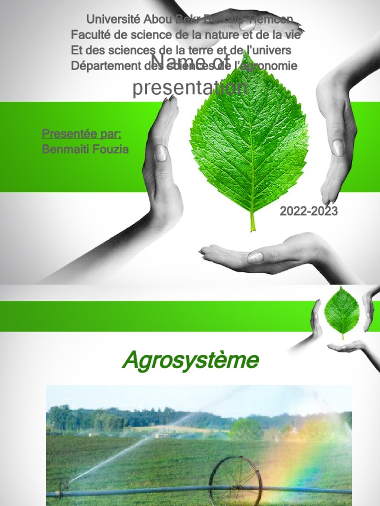 Agrosystème | PDF | Écosystème | Agriculture