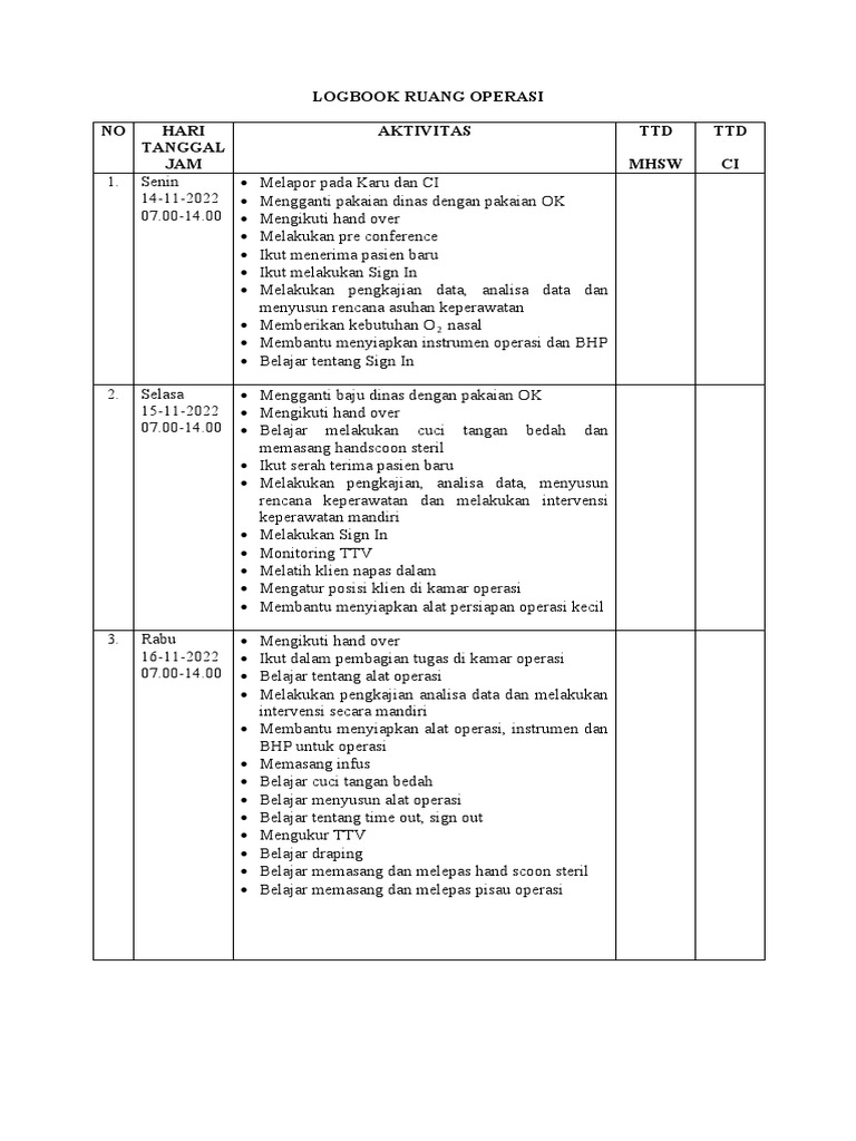 Logbook Ok New | PDF | Karier & Perkembangan