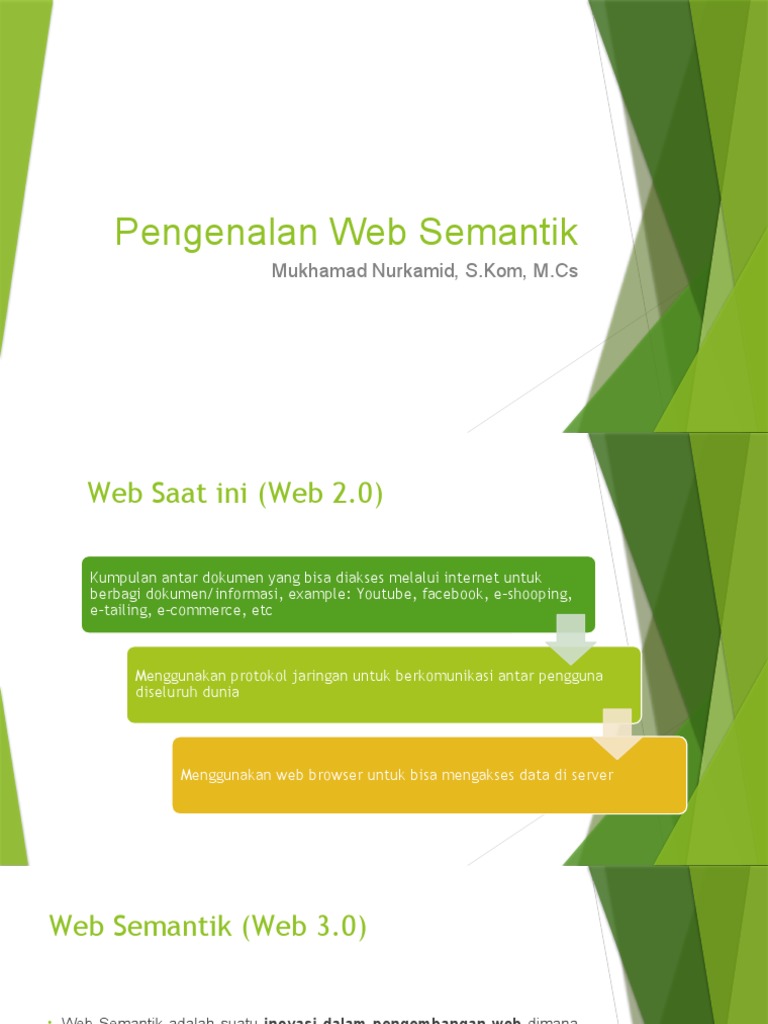 Pertemuan 2 - Pengenalan Web Semantik | PDF | Komputer