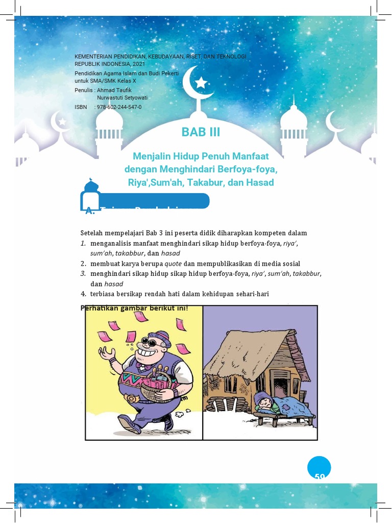 Modul Ajar SMA SMK Kelas 10 Kurikulum Merdeka Bab 3 Siswa | PDF