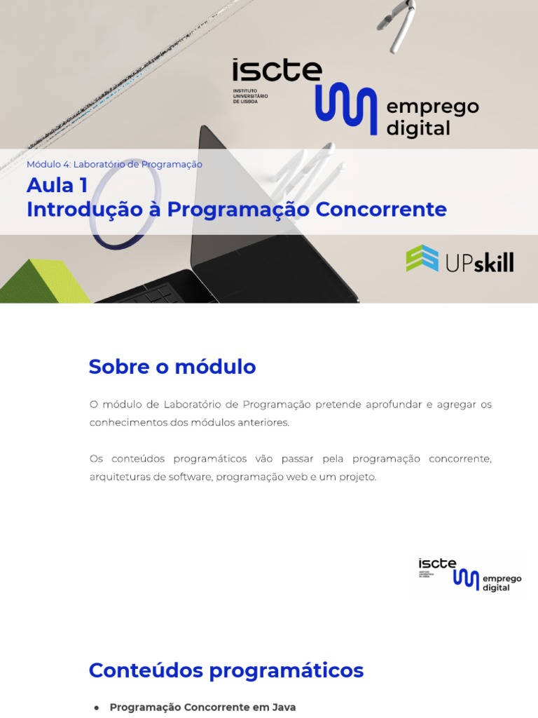 Aula 1 - Introducao A Programacao Concorrente | PDF | Thread ...