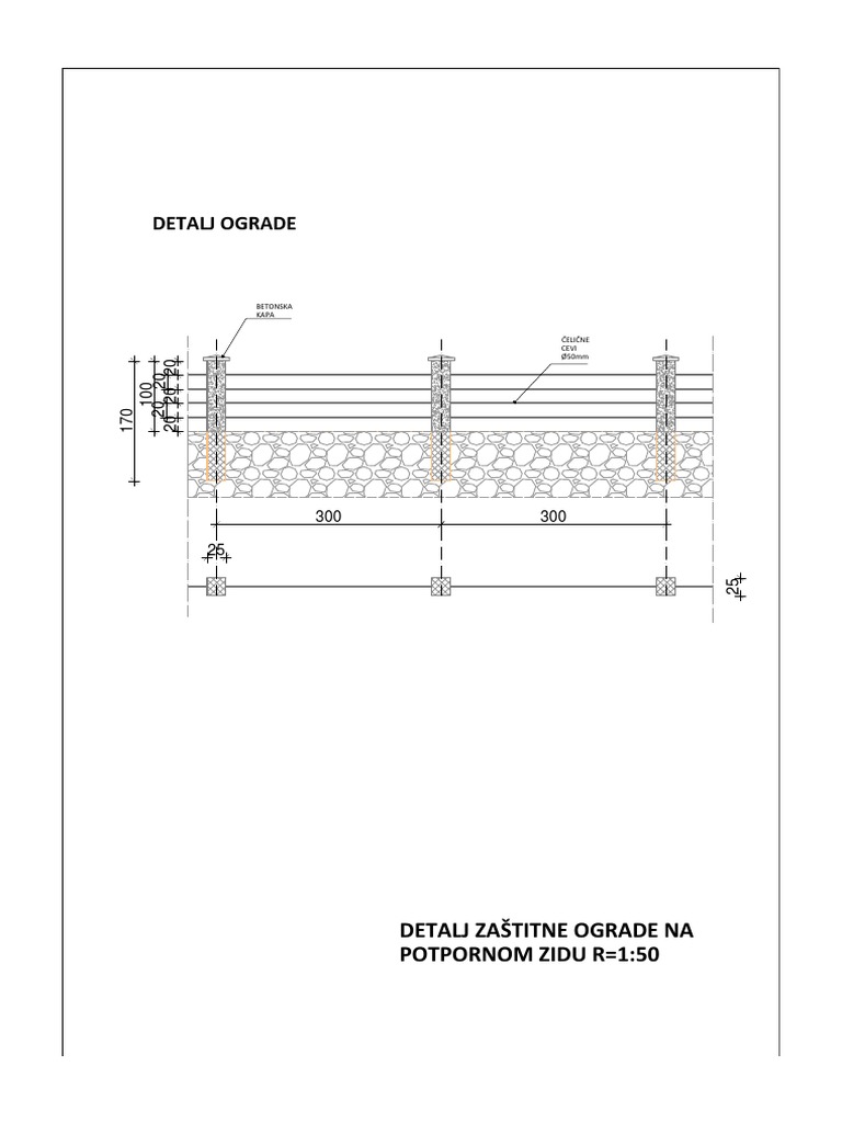 Detalj Ograde | PDF