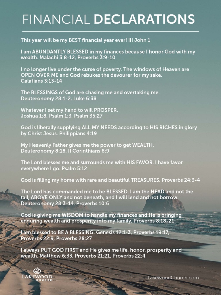 LWC Financial Declarations REV | PDF