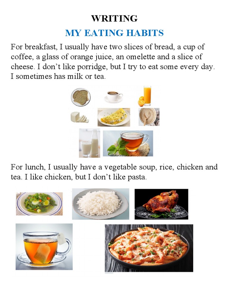 WRITING - MODULO 5 (Espíritu) | PDF | Cooking, Food & Wine
