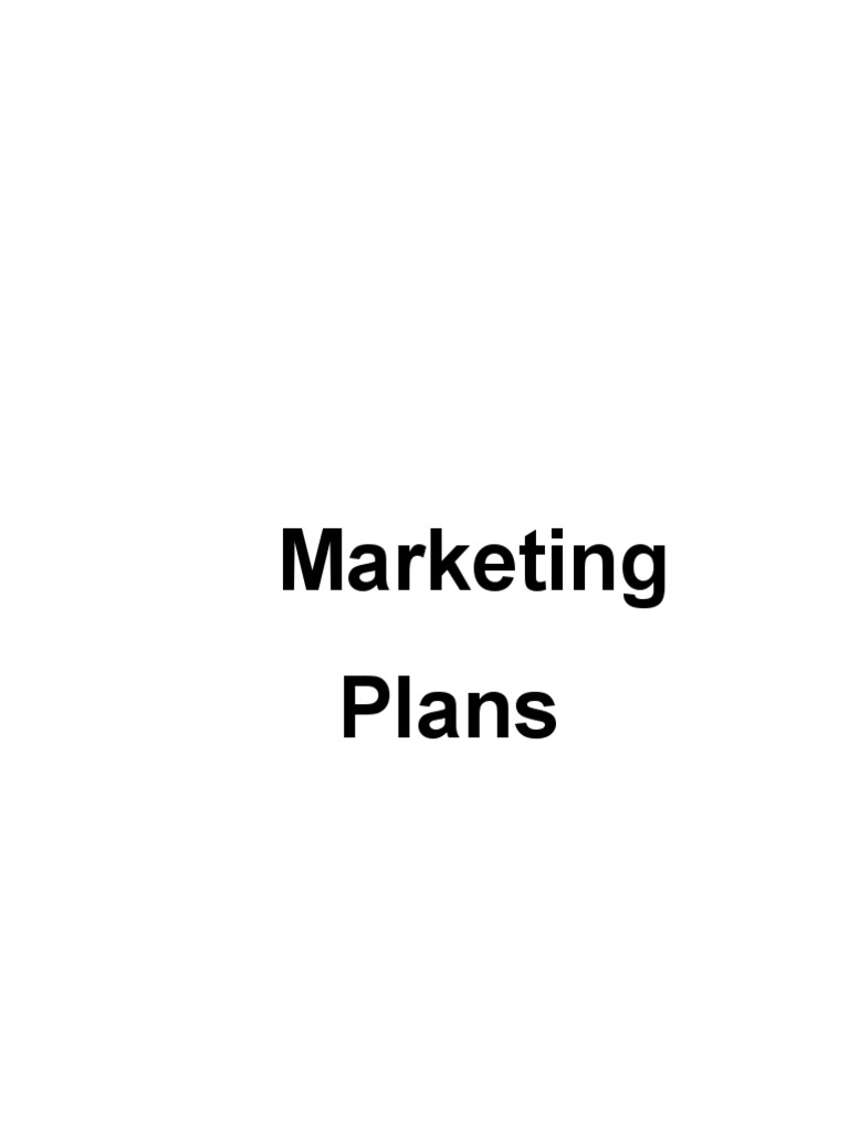 Part 2 - Marketing Plans | PDF | Marketing | Pricing