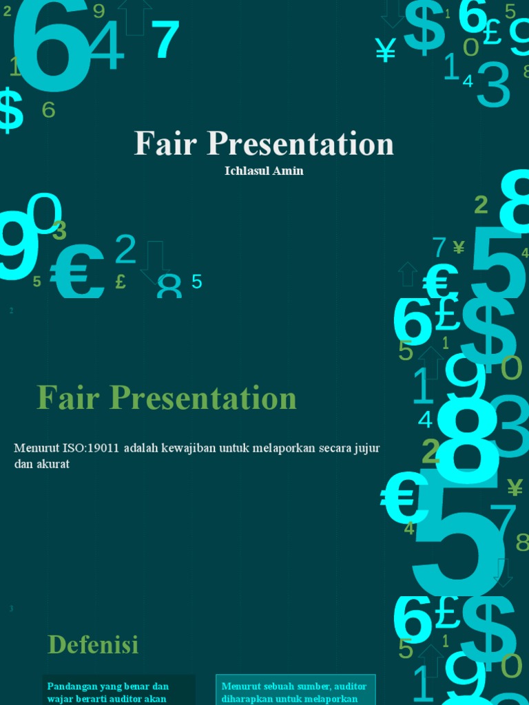 Audit Fair Presentation | PDF