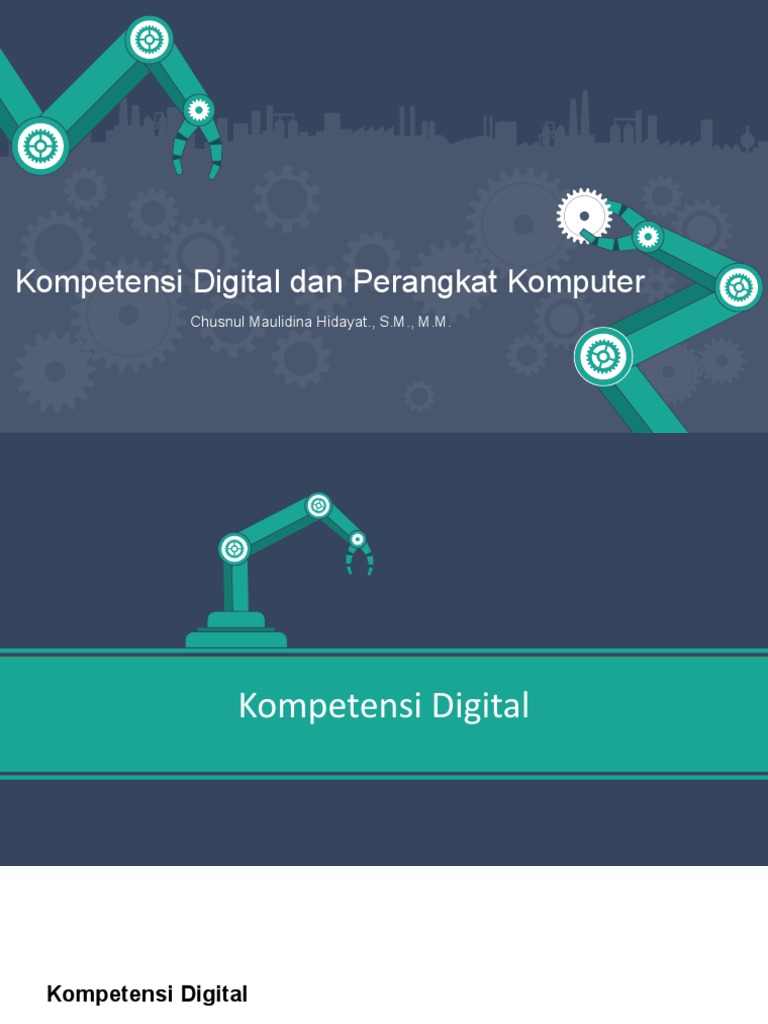 Kompetensi Digital & Perangkat Komputer | PDF
