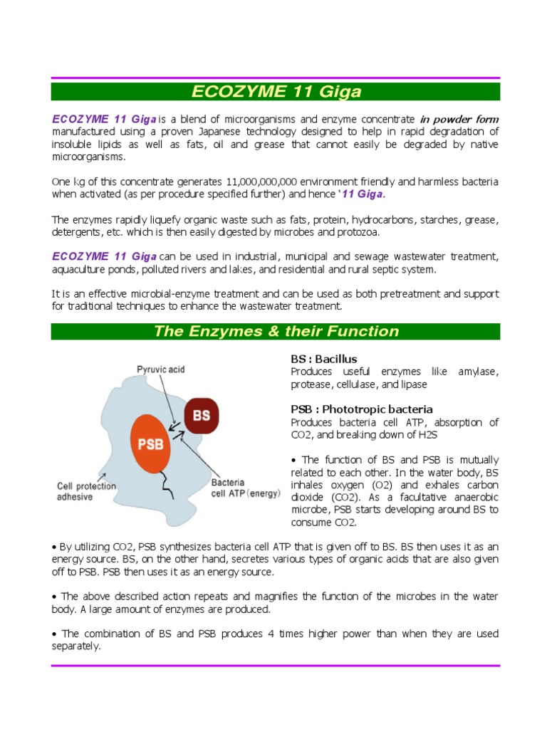 Bio Enzyme For Waste Water Bod Cod Reduction From Ecosafe 9824212275 ...