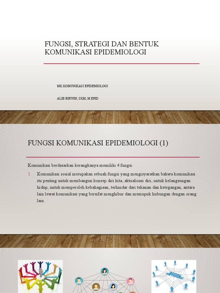 Sesi 3 Fungsi, Strategi Dan Model Komunikasi Epid | PDF