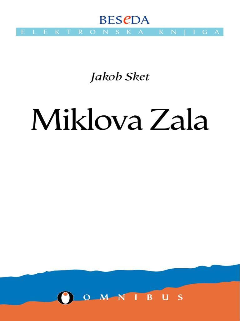 Jakob Sket - Miklova Zala | PDF