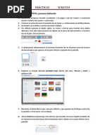 PRÁCTICA 5 SCRATCH Rebotar | PDF | Scratch (lenguaje de programación) | Desarrollo de software