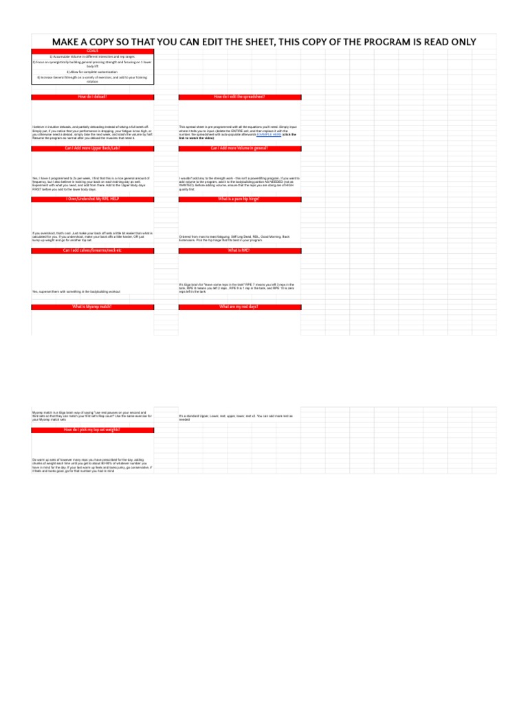 Skull King - 2022 General Strength Program | PDF | Physical Exercise ...