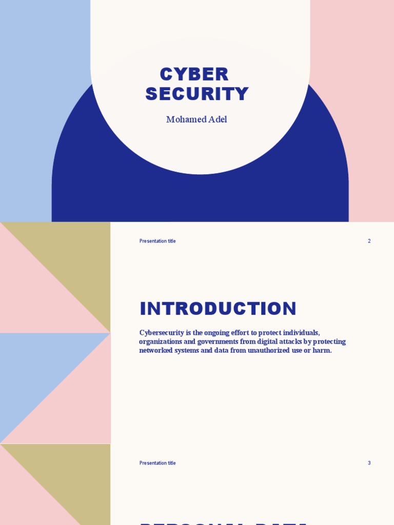 Cyber Security: Mohamed Adel | PDF | Malware | Computer Virus