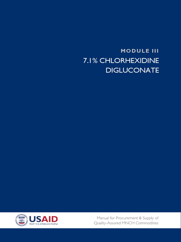 Procurement Guide for MNCH Commodities | PDF | Chromatography | Topical Medication