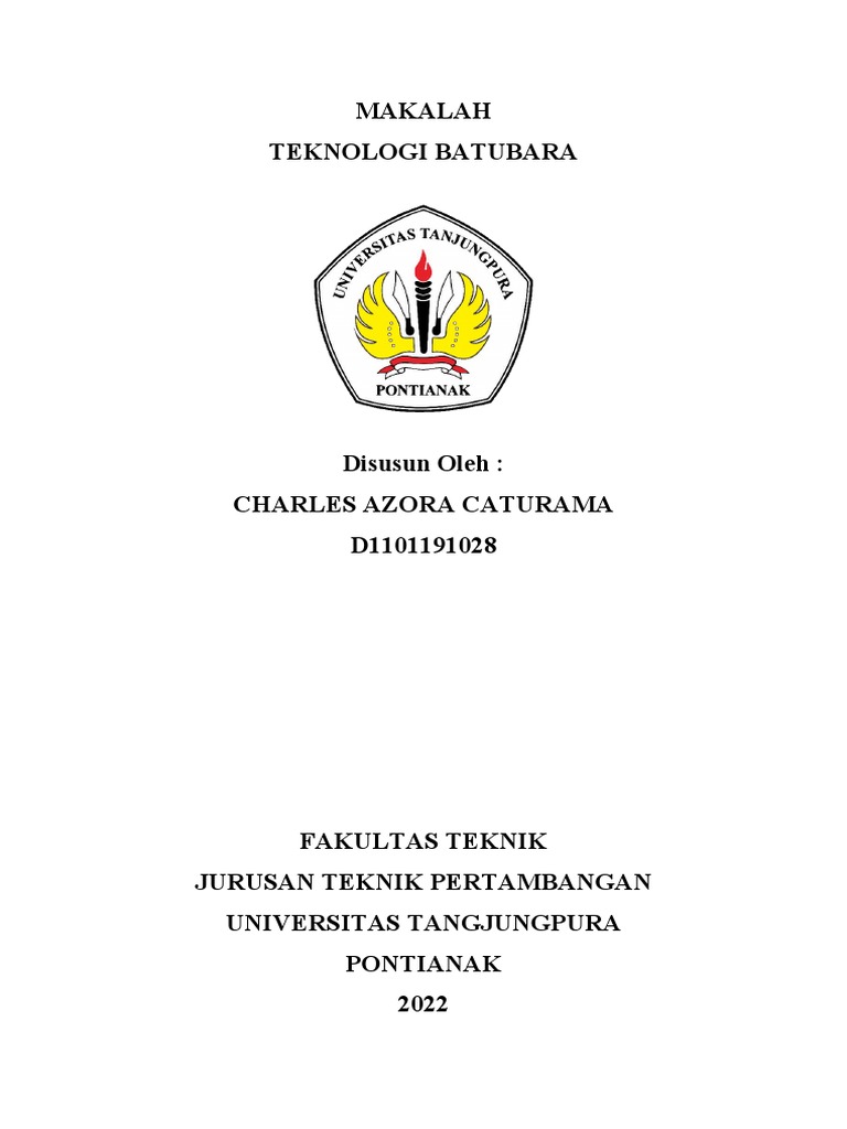 Pembentukan Batubara - TEKNOLOGI BATUBARA | PDF