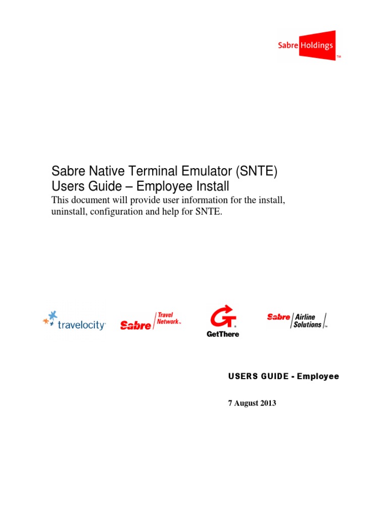 SNTEUsers Guide | PDF | Java (Programming Language) | Window (Computing)