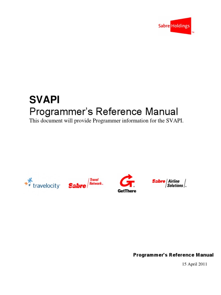 SVAPIProgrammers Guide | Download Free PDF | Menu (Computing) | Macro (Computer Science)