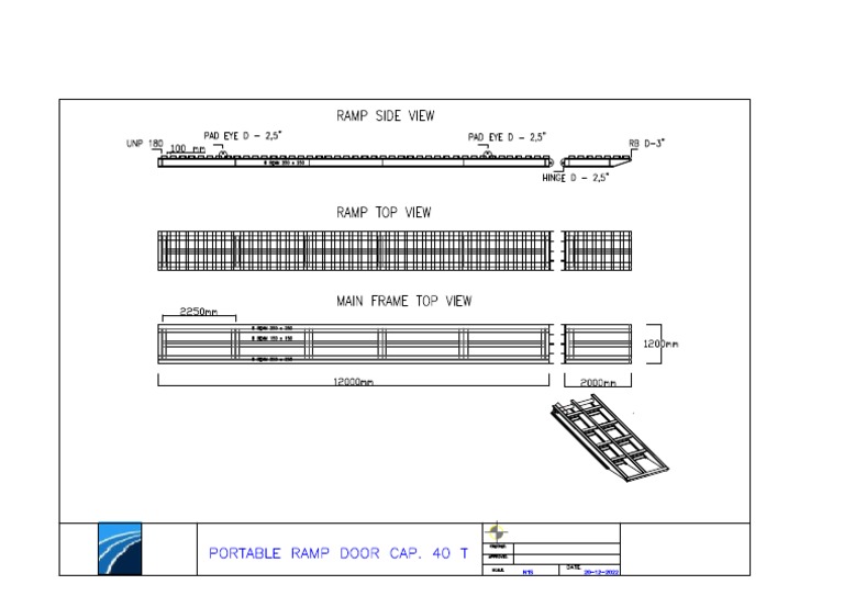 Portable Ramp Door 45 Ton | PDF