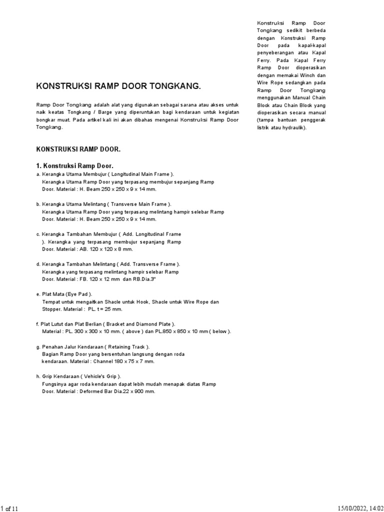 Design Rampdoor | PDF