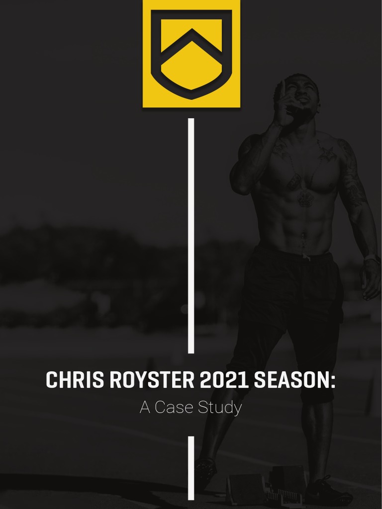 Chris Royster's 2021 Sprint Breakthrough | PDF
