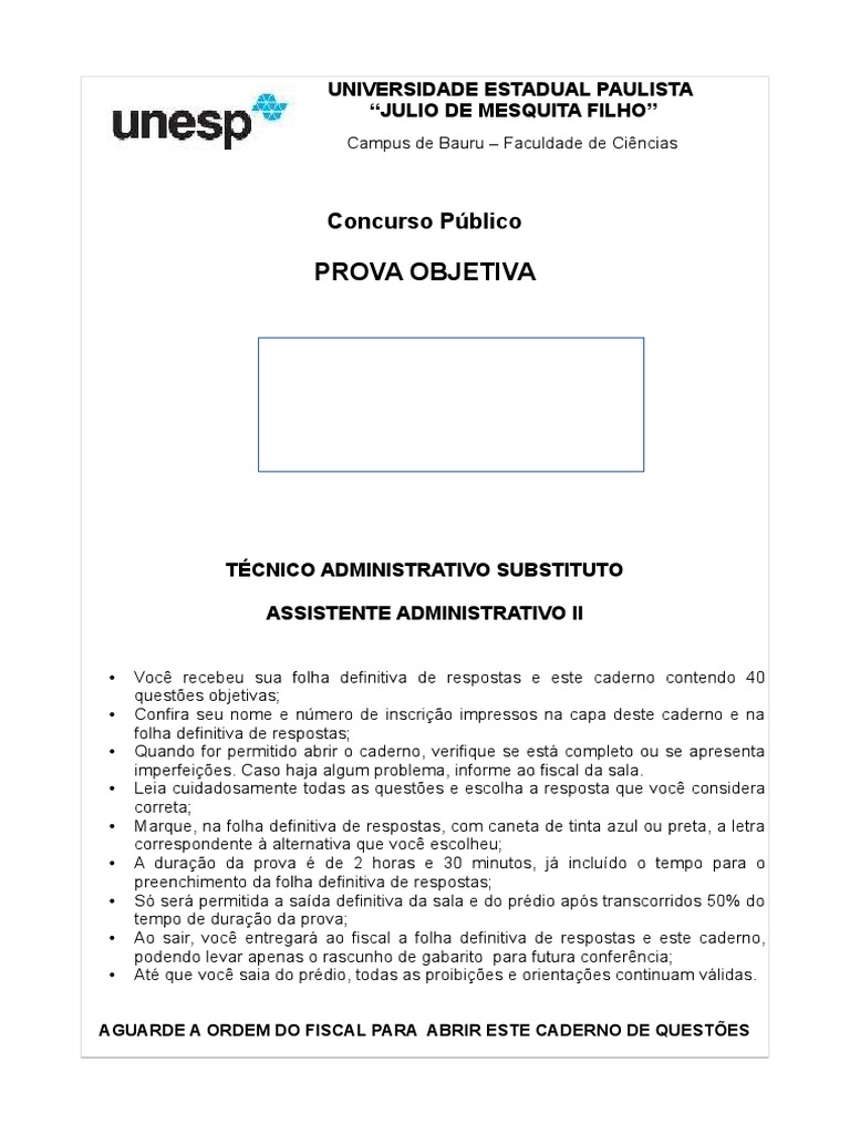10121-Assistente Administrativo II | PDF | Microsoft Windows | Universidade