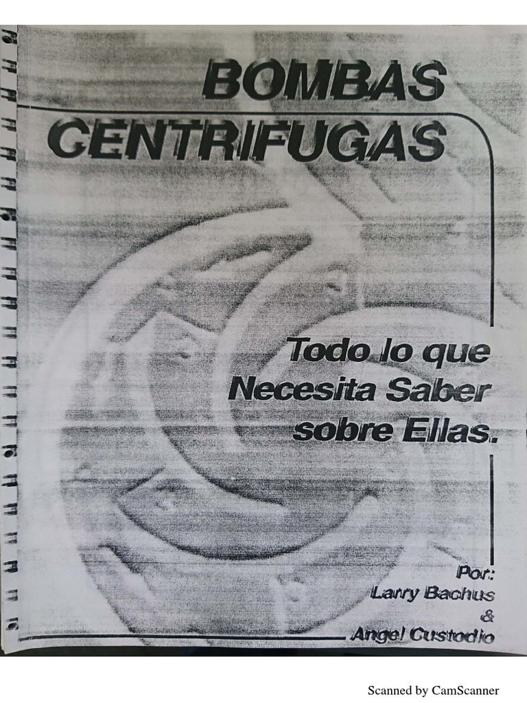 Bombas Centrífugas (Larry Bachus) | PDF