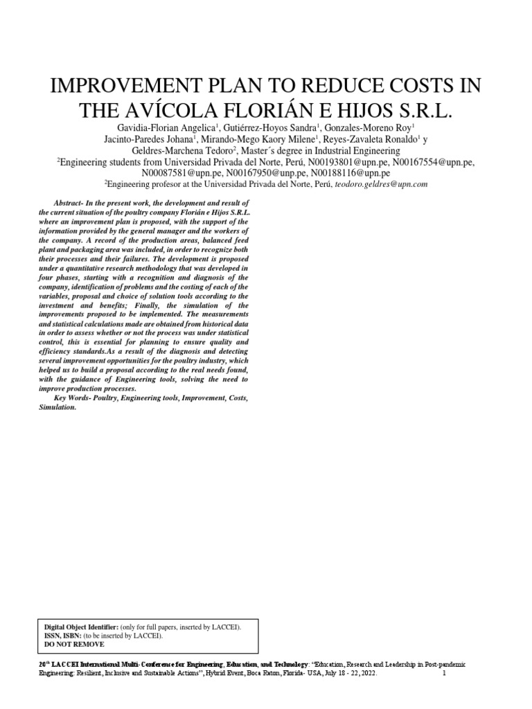 Full Paper G5 | PDF | Simulation | Engineering