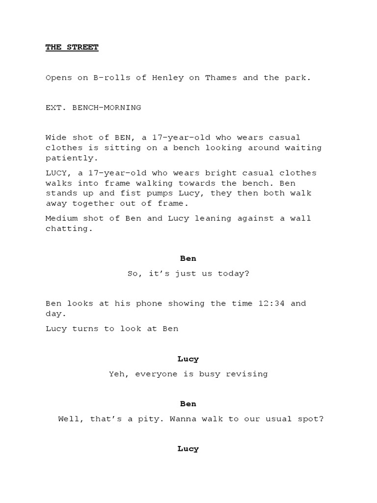 Final Script | PDF