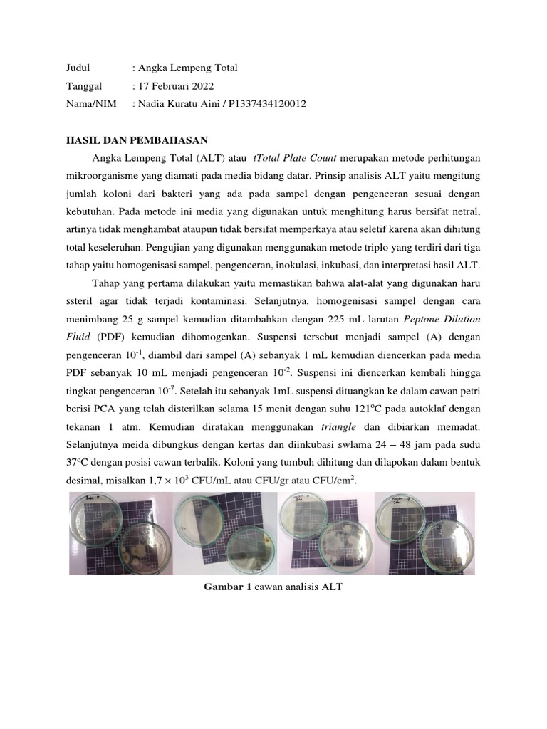 Laprak Pert 5 Angka Lempeng Total | PDF