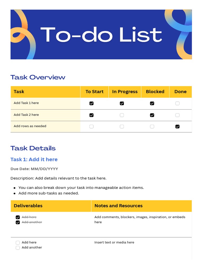 Task Overview | PDF