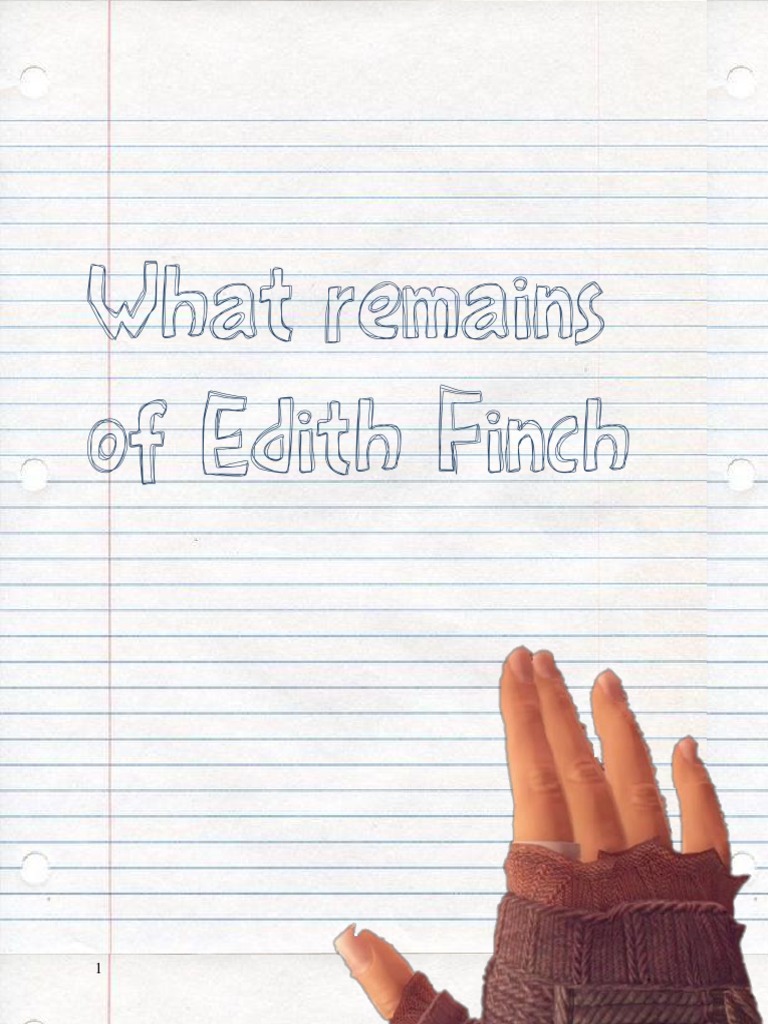 What Remains of Edith Finch | PDF | Ligero