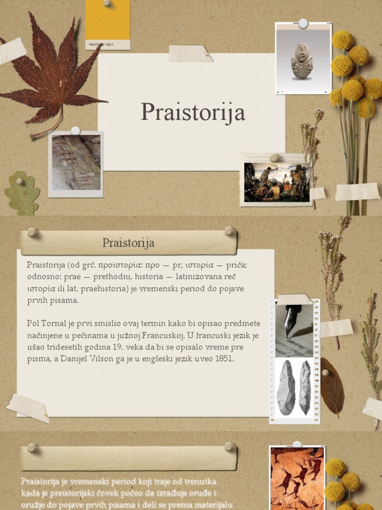 Praistorija Im 1 | PDF