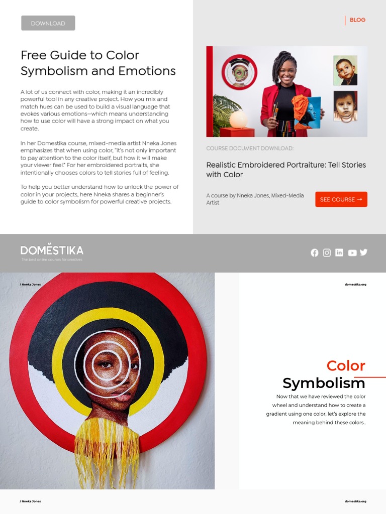 Free Guide To Color Symbolism and Emotions | PDF | Color | Emotions
