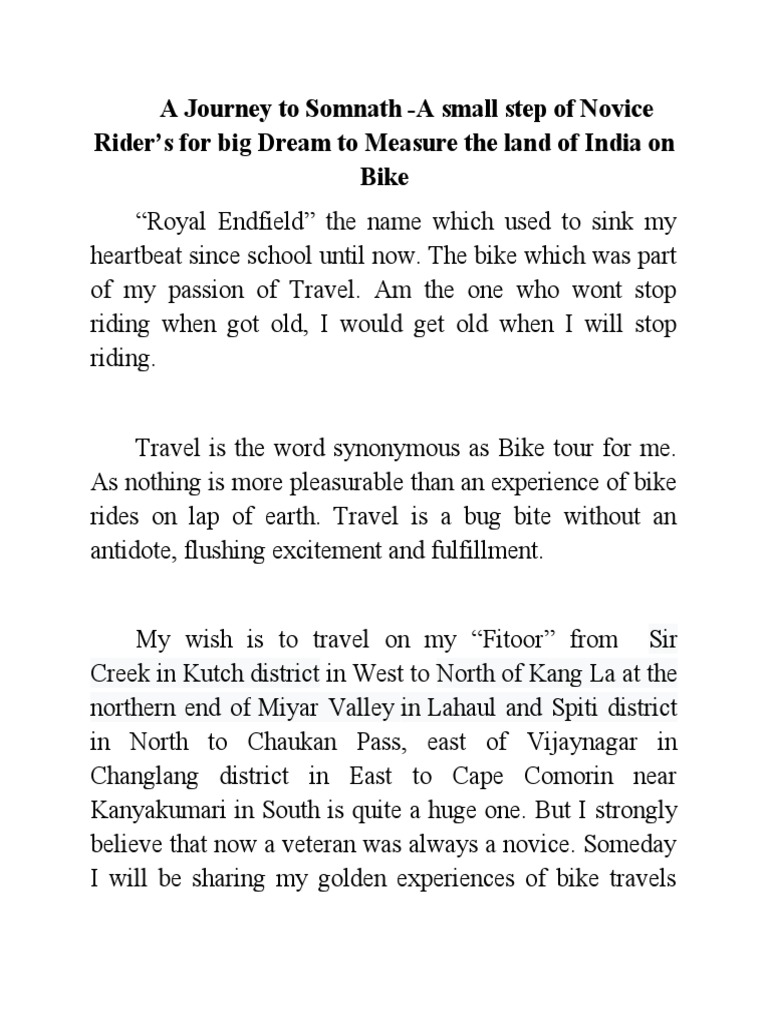 A Journey To Somnath | PDF