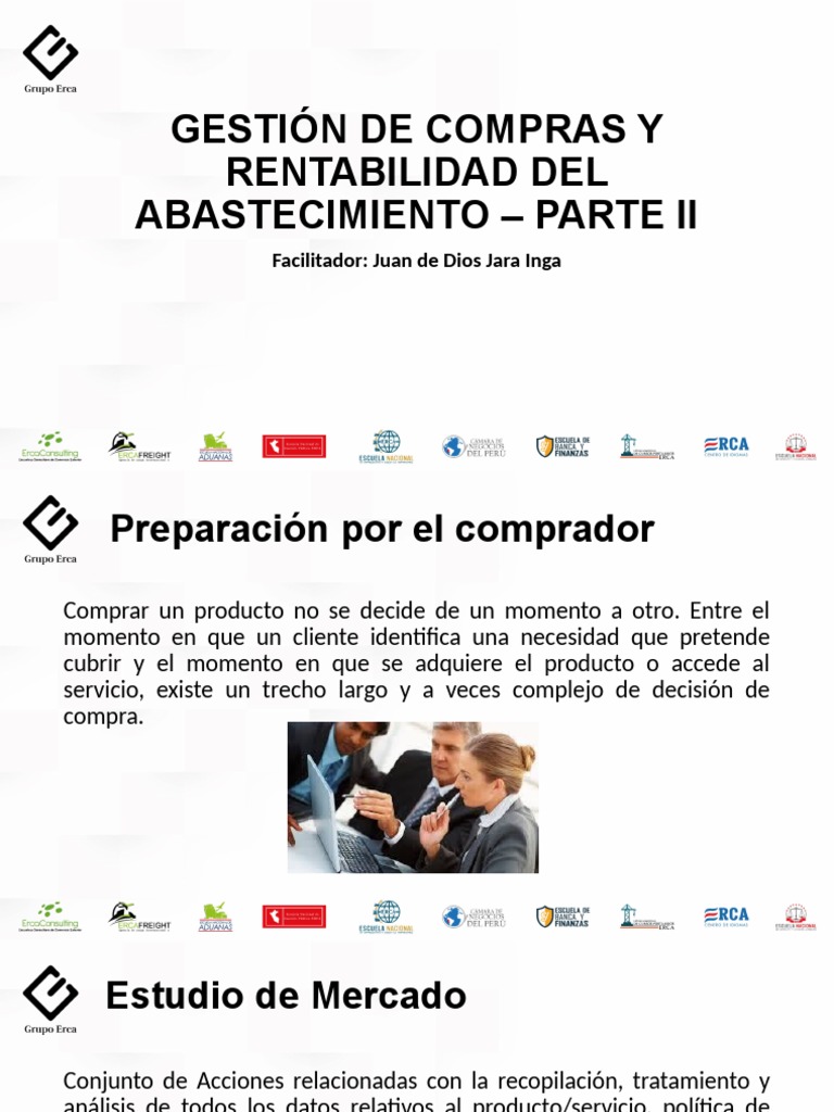 Sesión N°3 Gestión de Compras y Rentabilidad Del Abastecimiento - Parte Ii | PDF | Logística ...