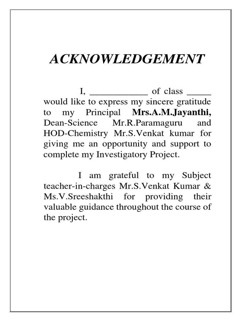 Acknowledgement and Certificate-2 | PDF | Career & Growth | Science & Mathematics
