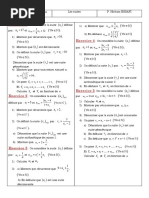 Exercices d'équations et inéquations 3AC | PDF | Formes géométriques ...