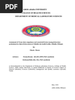 Observing Human Cheek Cells Experiment | PDF | Staining | Microscope
