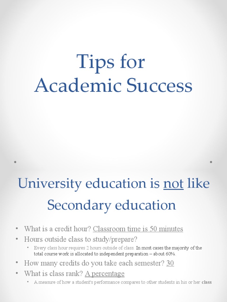 Academic Success Orientation-Fall | PDF | Course Credit | Student ... Academic Success Orientation-Fall | PDF | Course Credit | Student ...