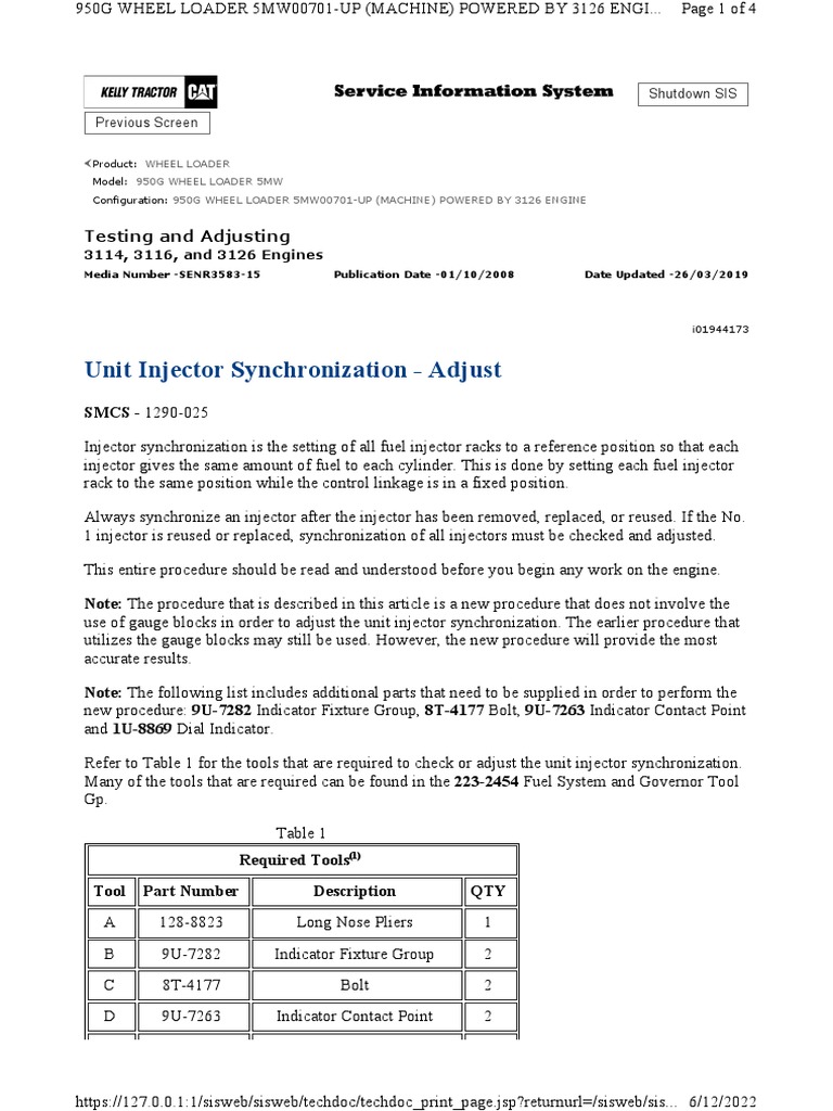 Calibracion Inyectores | PDF | Fuel Injection | Equipment