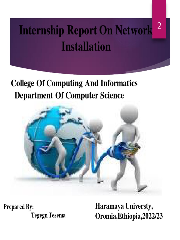 Internship Report On Network Installation12345 | PDF | Computer Network ...