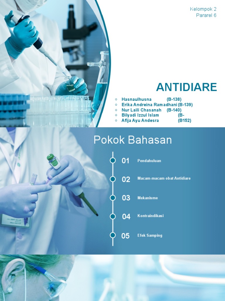 Antidiare K2 P6 | PDF | Kesehatan Holistik