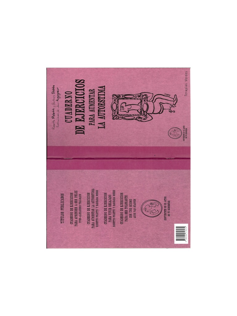 Cuaderno Autoestima Adultos Pdf